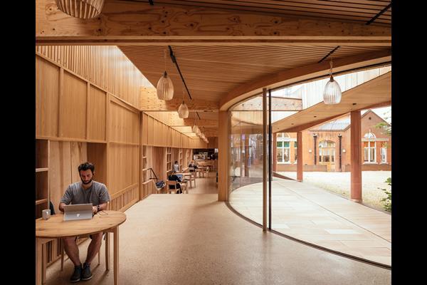 In pictures: Lea Bridge Library Pavilion by Studio Weave | News ...